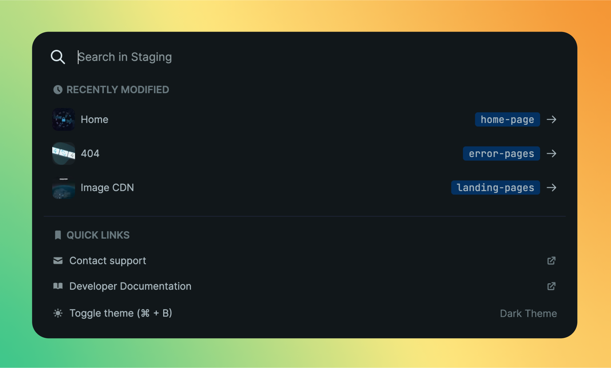 Search Cosmic API Reference